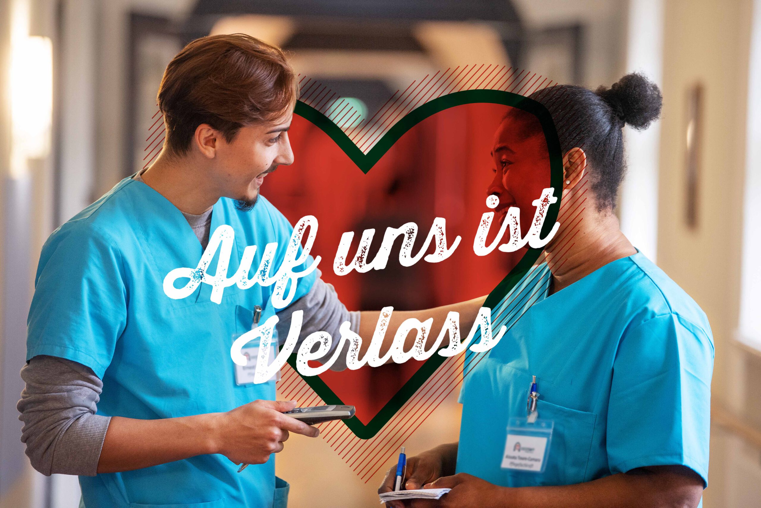 Personalkampagne "Auf uns ist Verlass" | Egestorff